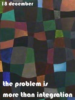 THE PROBLEM IS MORE THAN INTEGRATION | Pandaemonium