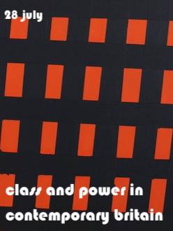 CLASS AND POWER IN CONTEMPORARY BRITAIN | Pandaemonium